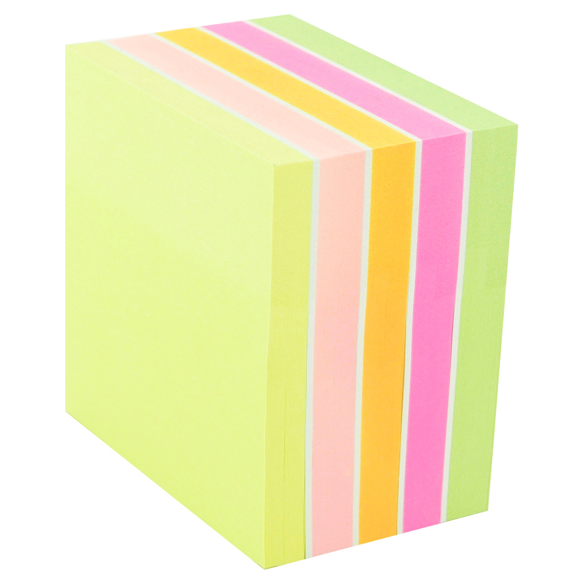 4A Sticky Notes Cube in Ultra Colors, 3 x 3-Inches, Neon Assorted, 400 ...
