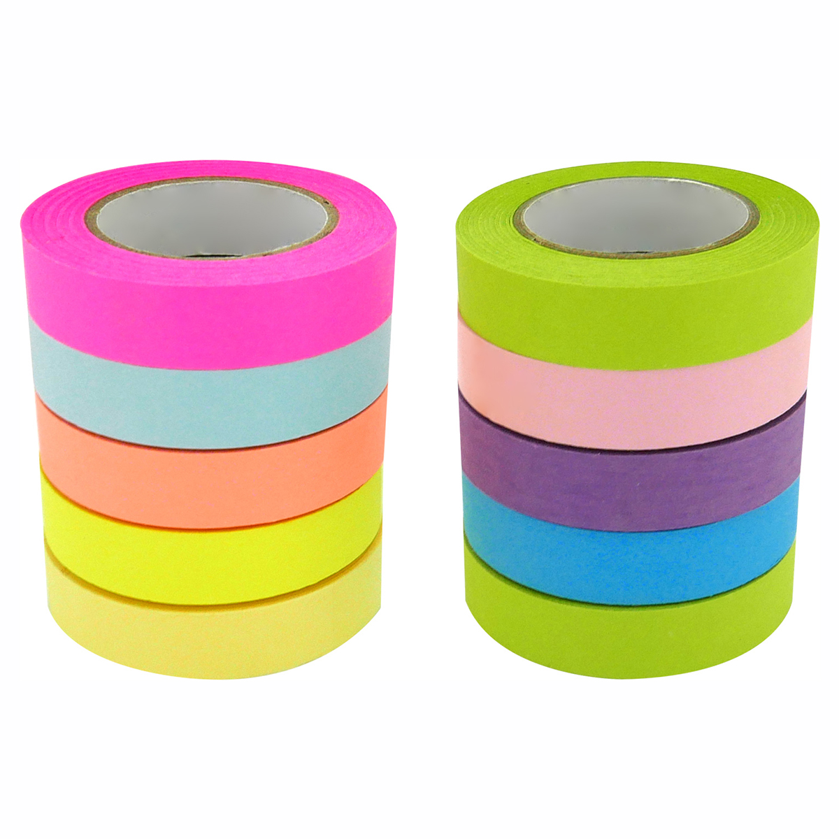 4A Roll Sticky Notes,Full Adhesive,Width x Length 0.4 x 315 Inches,Neon ...